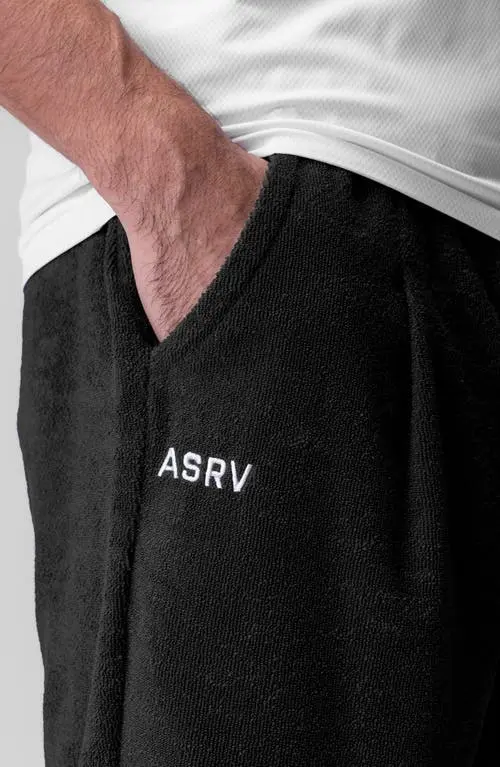 ASRV Towel Terry Relaxed Short - Black