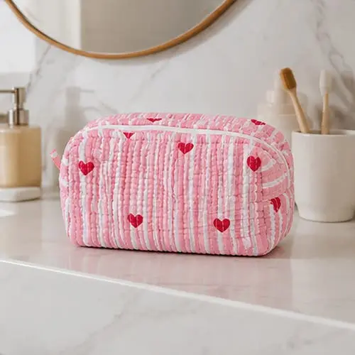 ARTISAGA Little Hearts Cosmetic Pouch