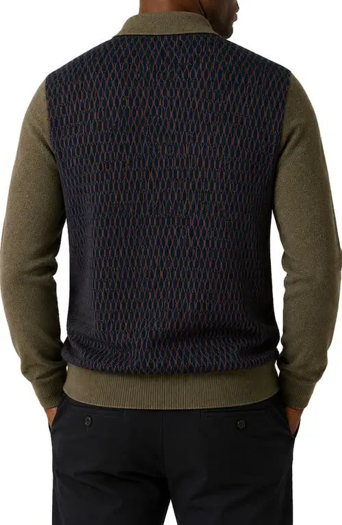 MACEOO Unknownseventeen Quarter Zip Sweater