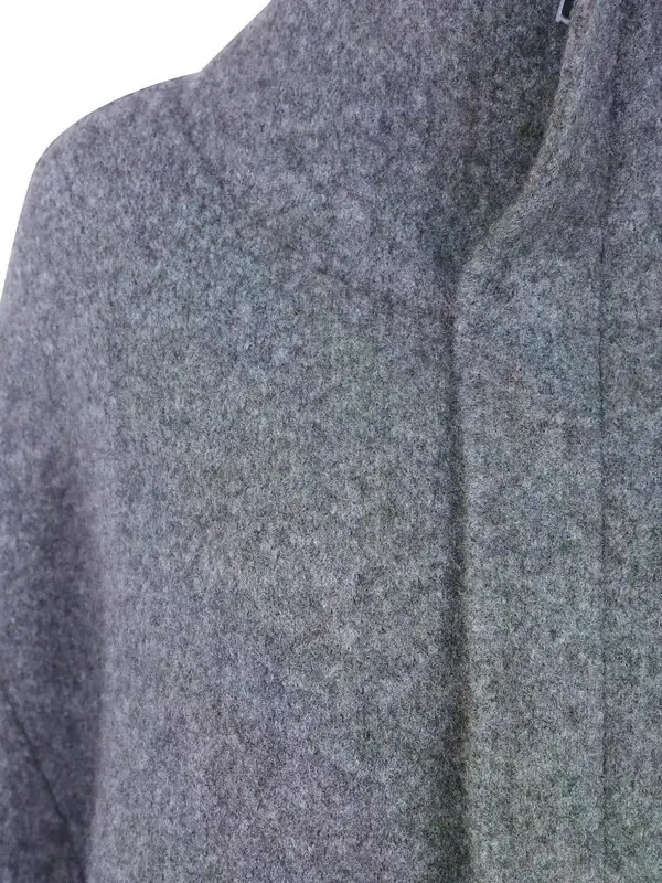BOBOUTIC High-neck Wool Coat