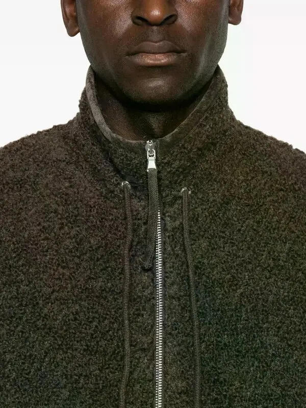 AMARANTO Fleece Zip-up Gilet
