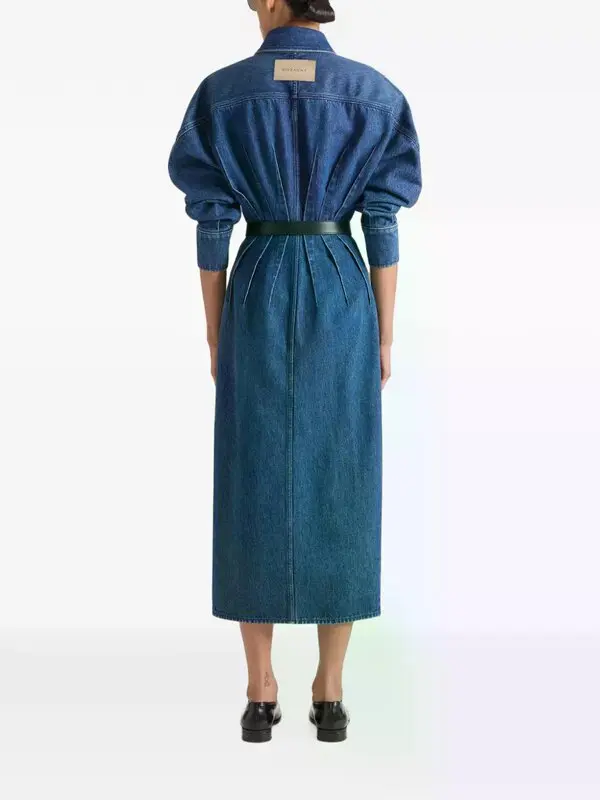 Givenchy Cocoon Dress In Medium Denim