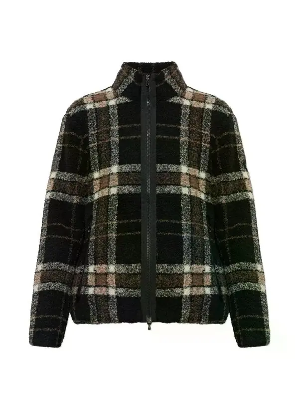 Bogner Kristian Check Fleece Jacket - Black