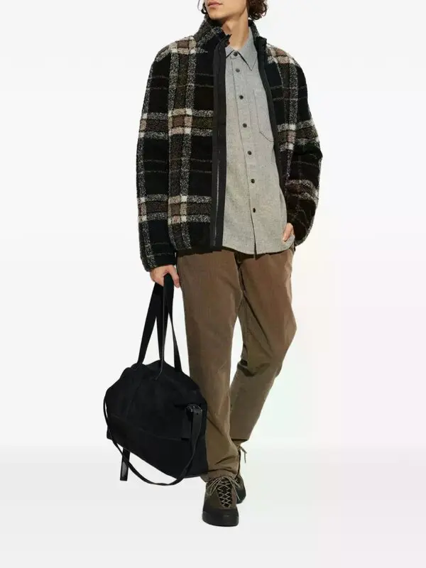 Bogner Kristian Check Fleece Jacket - Black