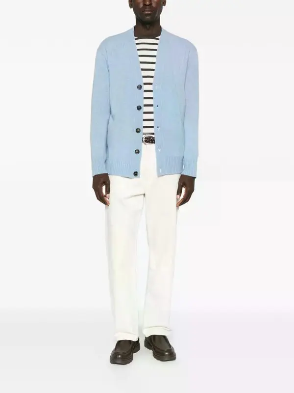 AMARANTO Button-up V-neck Cardigan