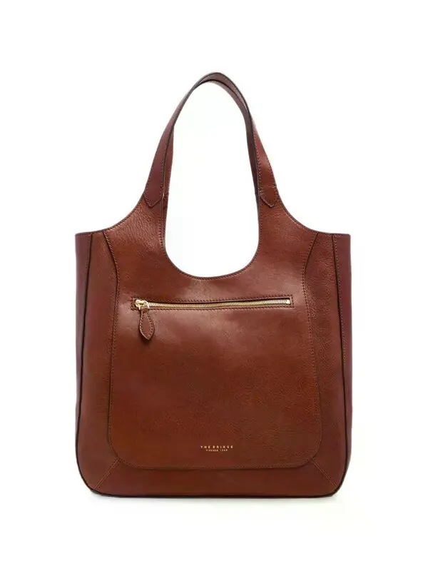THE BRIDGE Leather Shoulder Bag
