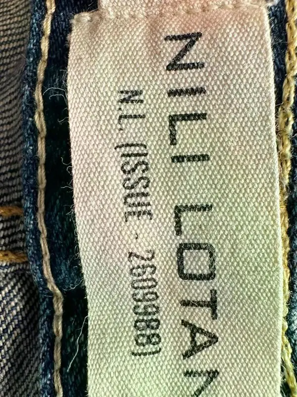 NILI LOTAN Shon Barrel Jeans - Blue
