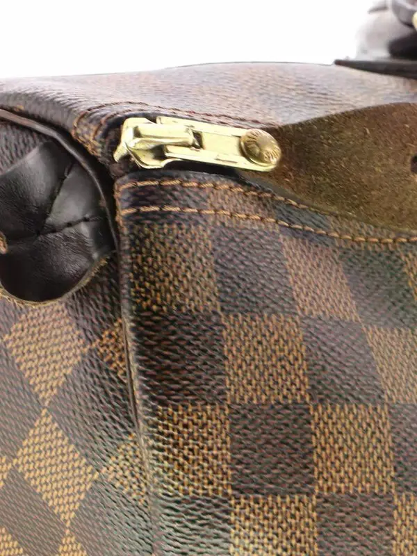 LOUIS VUITTON Speedy Handbag Damier 35 Satchel
