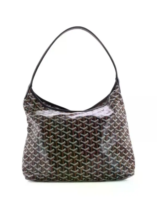 Goyard Boheme Coated Canvas Hobo Bag - Black