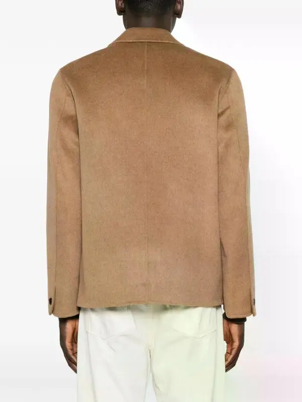 AMARANTO Button-up Patch-pocket Jacket