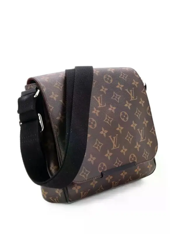 LOUIS VUITTON District Messenger Bag Macassar Monogram Canvas Pm Crossbody Bag