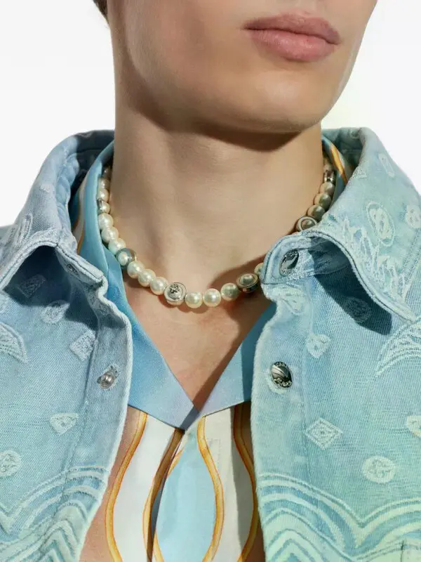 Casablanca Sci-fi Faux-pearl Necklace