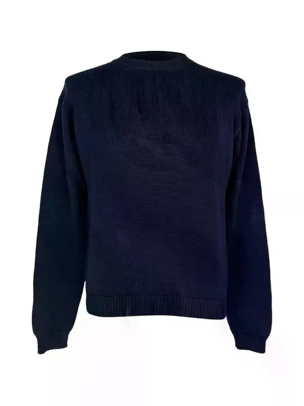 Prada Knitted Crew-neck Sweater