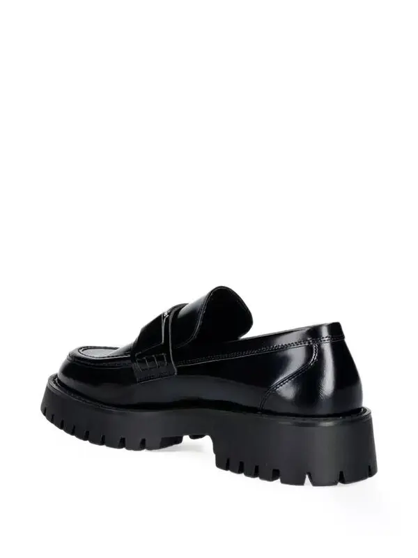 Guess Logo-plaque Lug-sole Loafers