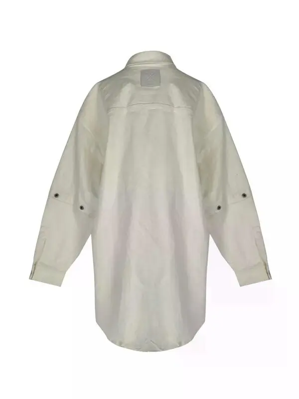 Off-White Convertible Denim Shirt