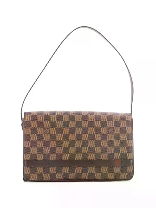 LOUIS VUITTON Tribeca Handbag Damier Long Shoulder Bag