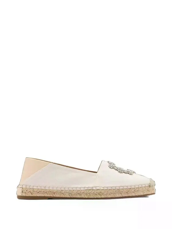 Manolo Blahnik Hangrilla Crystal-embellished Espadrilles