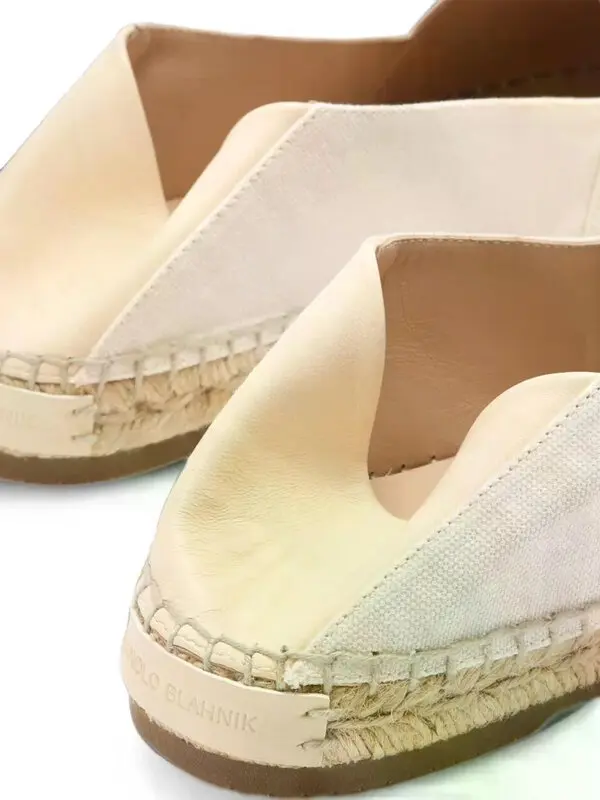 Manolo Blahnik Hangrilla Crystal-embellished Espadrilles