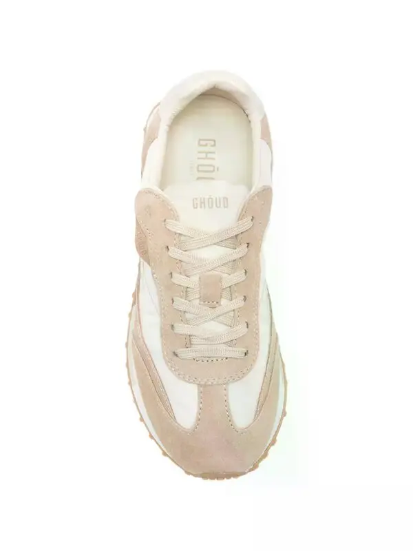 GHOUD VENICE Suede-panelled Sneakers