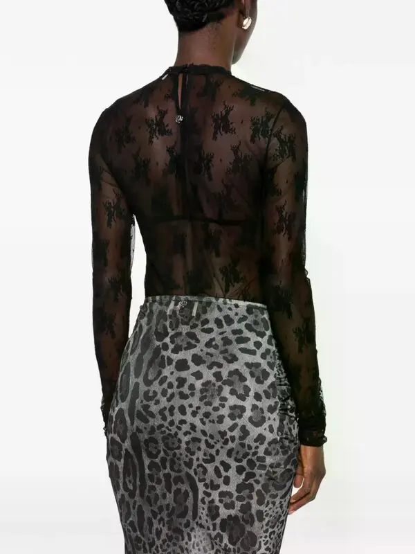 ANIYE BY Marlow Lace-overlay Bodysuit