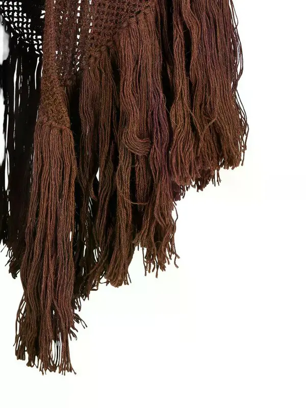 CHIARA BIASI Peony Fringed Cape