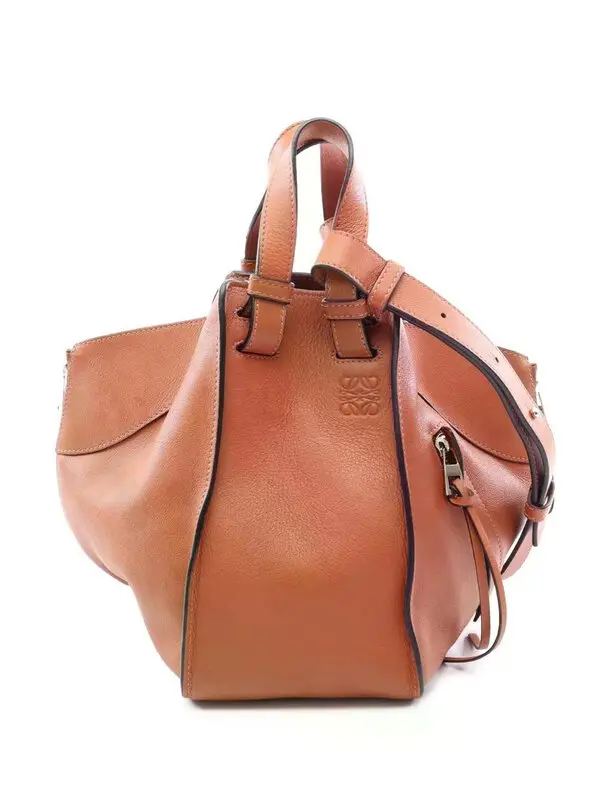 Loewe 2010-2026 Small Leather Hammock Bag Satchel
