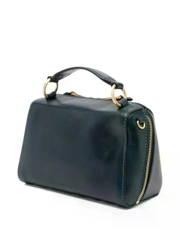 THE BRIDGE Leather Tote Bag - Blue