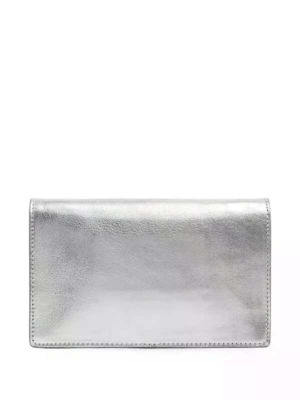 THE BRIDGE Laminated-leather Crossbody Bag