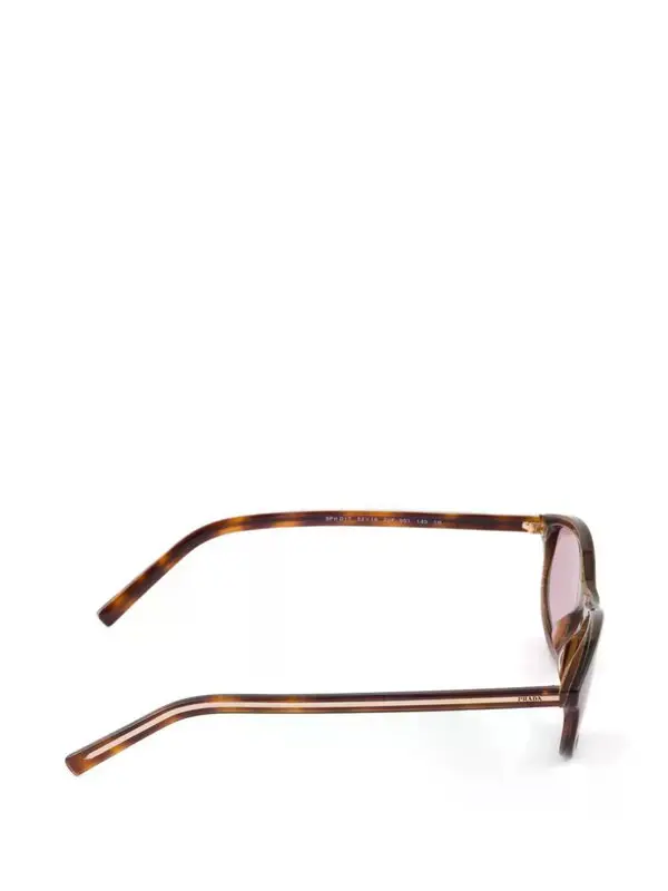 Prada Sunglasses With The Iconic Metal Plaque