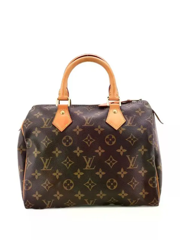 LOUIS VUITTON Speedy Handbag Monogram Canvas 25 Satchel