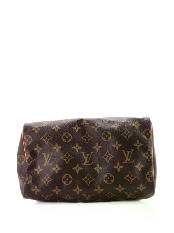 LOUIS VUITTON Speedy Handbag Monogram Canvas 25 Satchel
