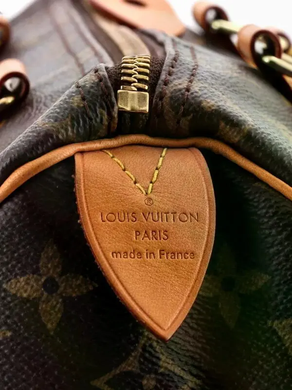 LOUIS VUITTON Speedy Handbag Monogram Canvas 25 Satchel