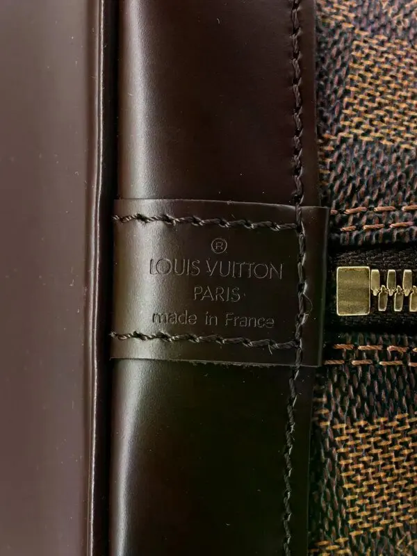 LOUIS VUITTON Alma Handbag Damier Pm Satchel