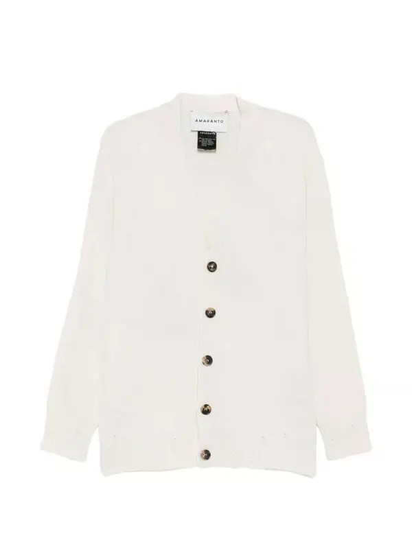AMARANTO Button-up Cardigan