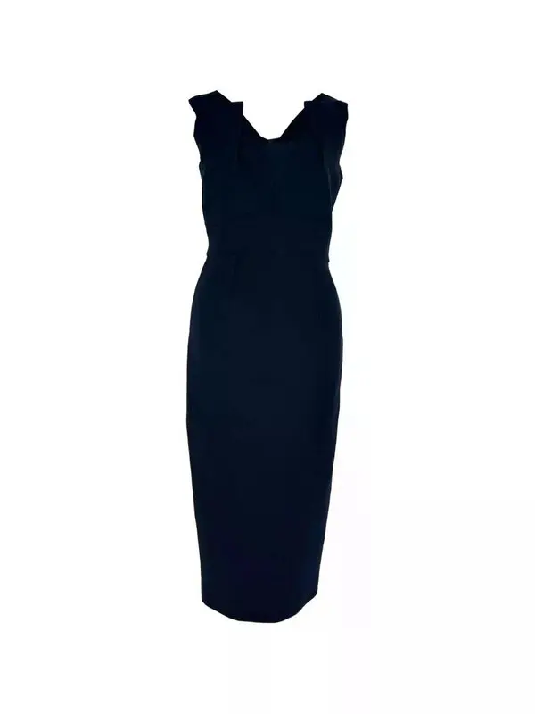 Roland Mouret Sleeveless Midi Dress - Blue