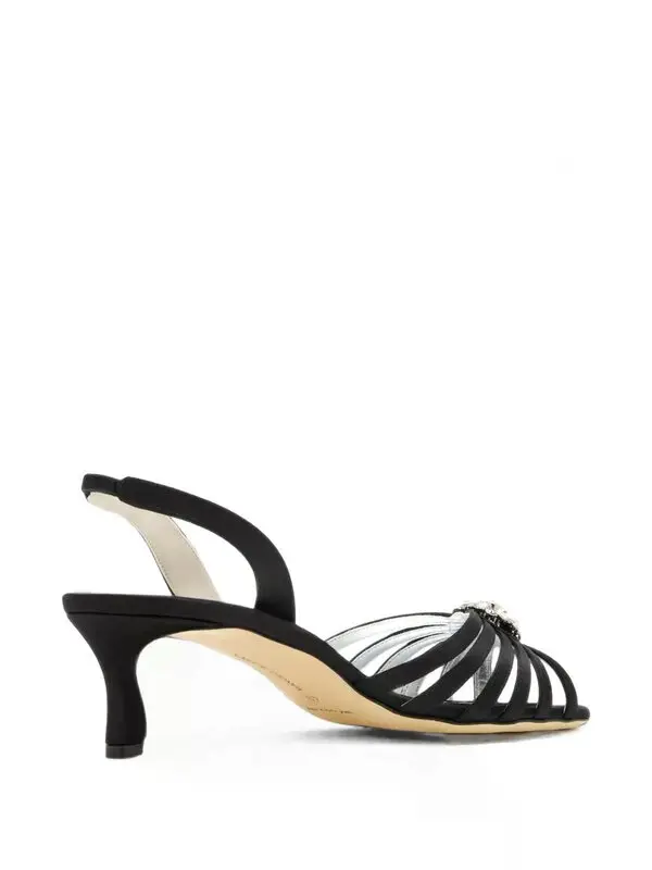 Manolo Blahnik Fulmasli Crystal-embellished Sandals