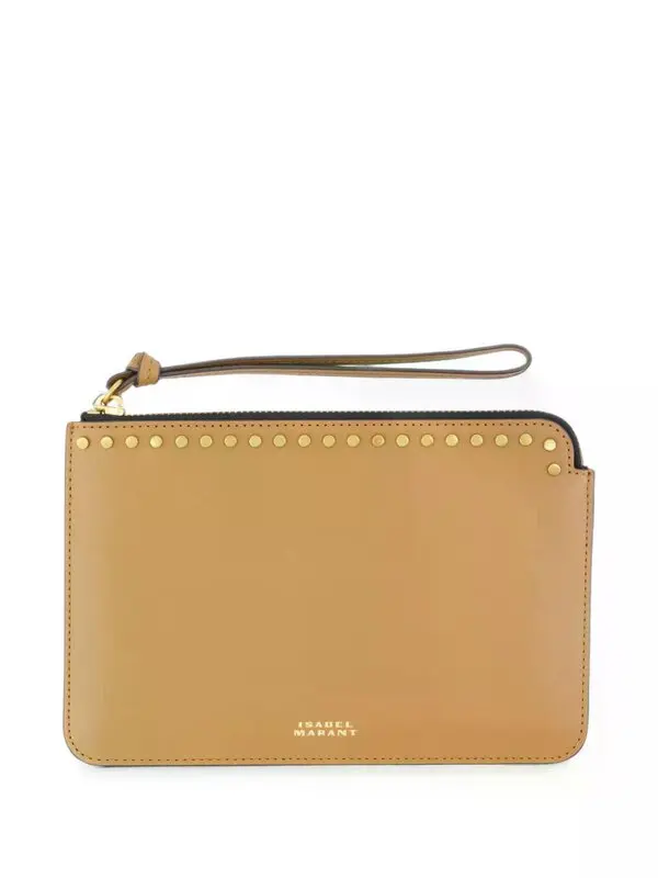 Isabel Marant Étoile Leather Oskan Flat Pouch