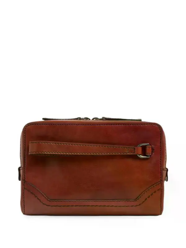 THE BRIDGE Leather Clutch Bag
