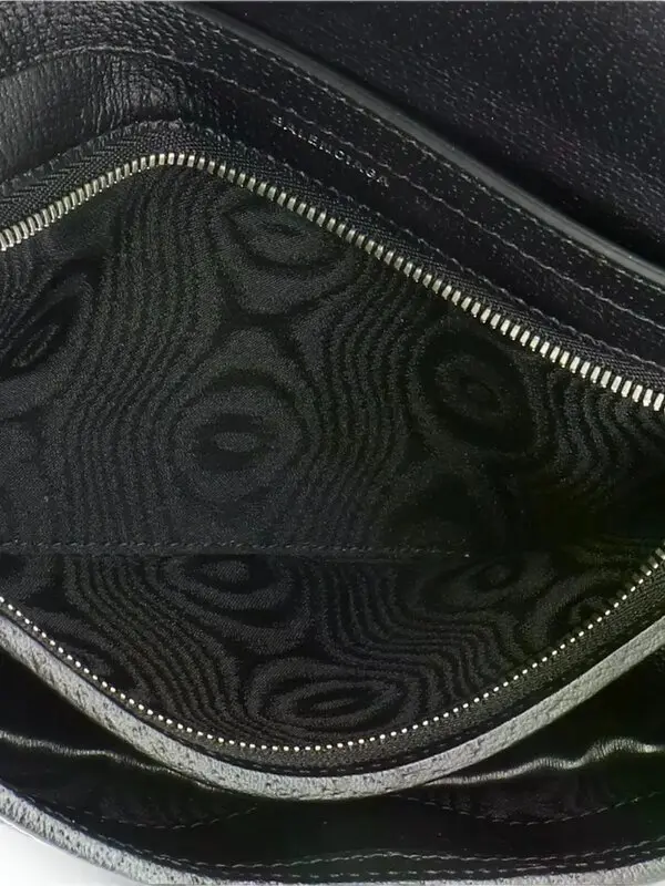 Balenciaga X Gucci The Hacker Wallet On Strap Bb Canvas Shoulder Bag