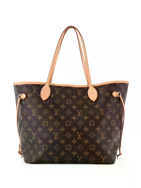 LOUIS VUITTON Neverfull Nm Monogram Canvas Mm Tote Bag