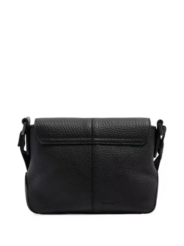 THE BRIDGE Grained Leather Messenger Bag