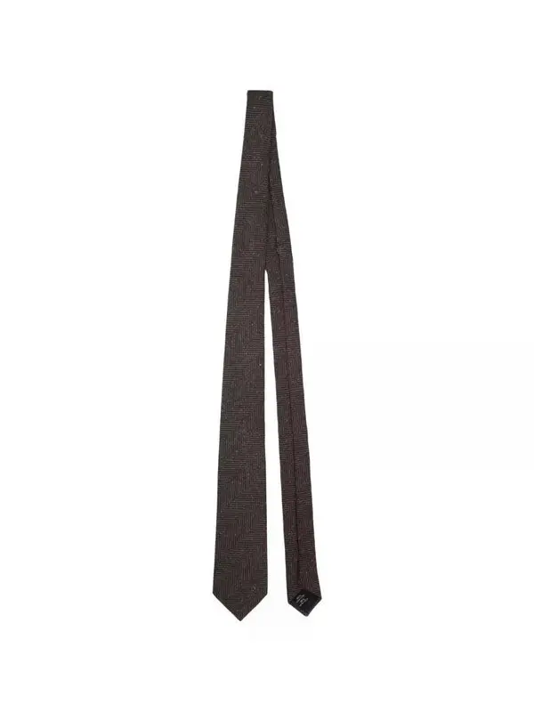 Tagliatore Herringbone-pattern Tie