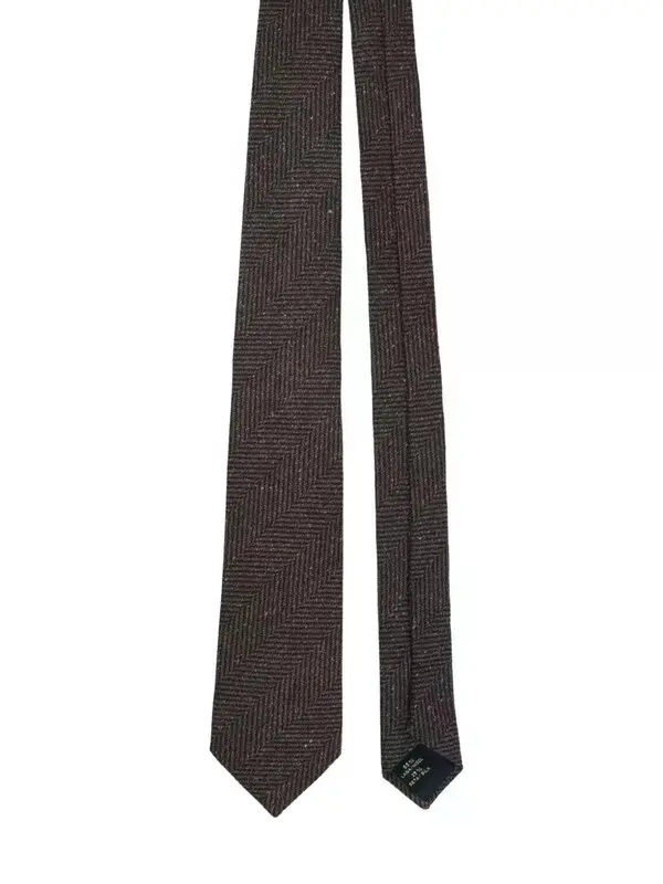 Tagliatore Herringbone-pattern Tie