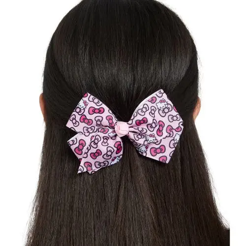 HELLO KITTY Hair Clips Bow Set 3-piece Set Official License