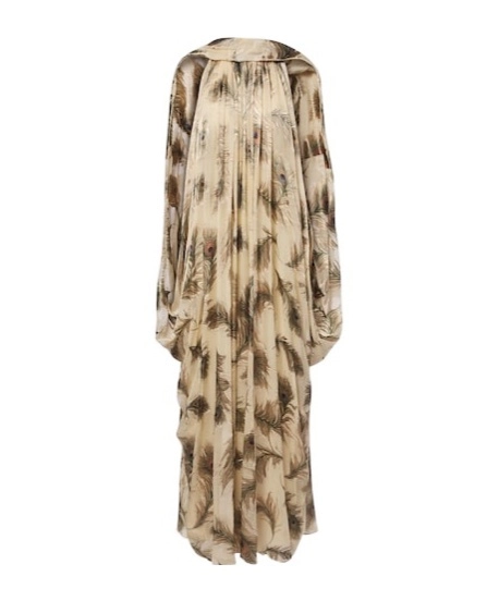 Zimmermann Printed Silk Halterneck Gown - No
