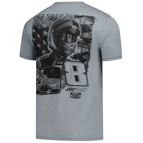 CLASSIC INK Kyle Busch Flag 2-sport Tri-blend T-shirt