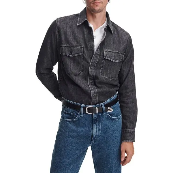 Rag & Bone Denim Cpo Shirt