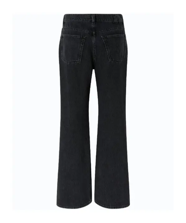 Pinko Slit-detailed Wide-leg Jeans