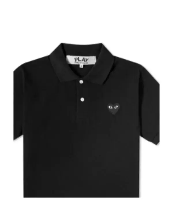 Play Comme Des Garcon Logo Polo Shirt
