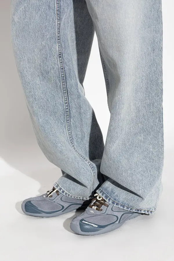 Balenciaga Radar Chrome Sneakers - Blue